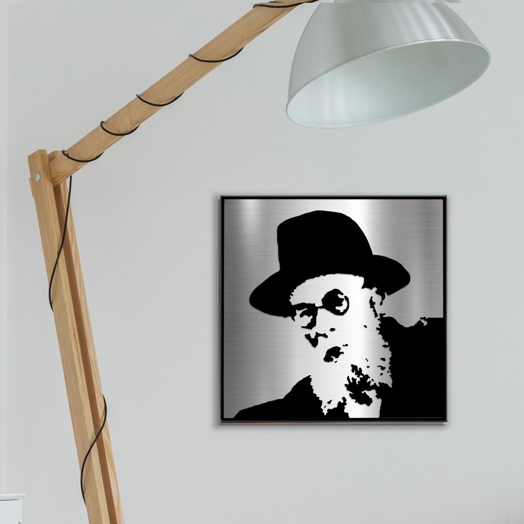 Chazon Ish Portrait From Stainless Steel | Jewish Gift | Gift for Him ...