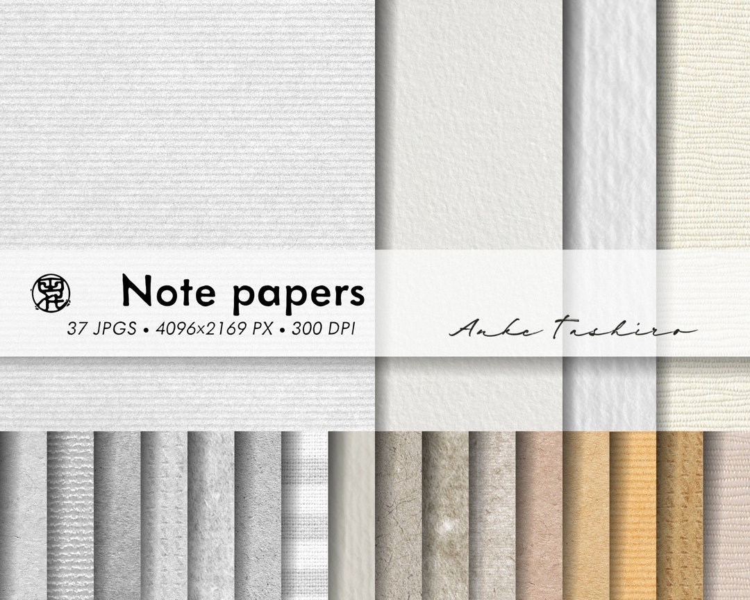 Digital Note Paper Textures, Backgrounds, Scrapbooking, Stationery Art ...