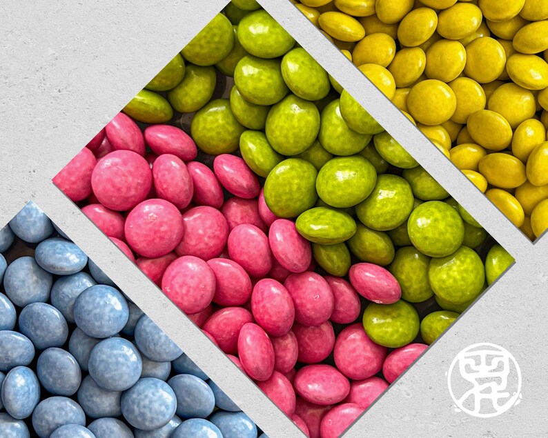 Colorful Candy Backgrounds: 4K Sugar Shell Photos (digital Download) - Etsy