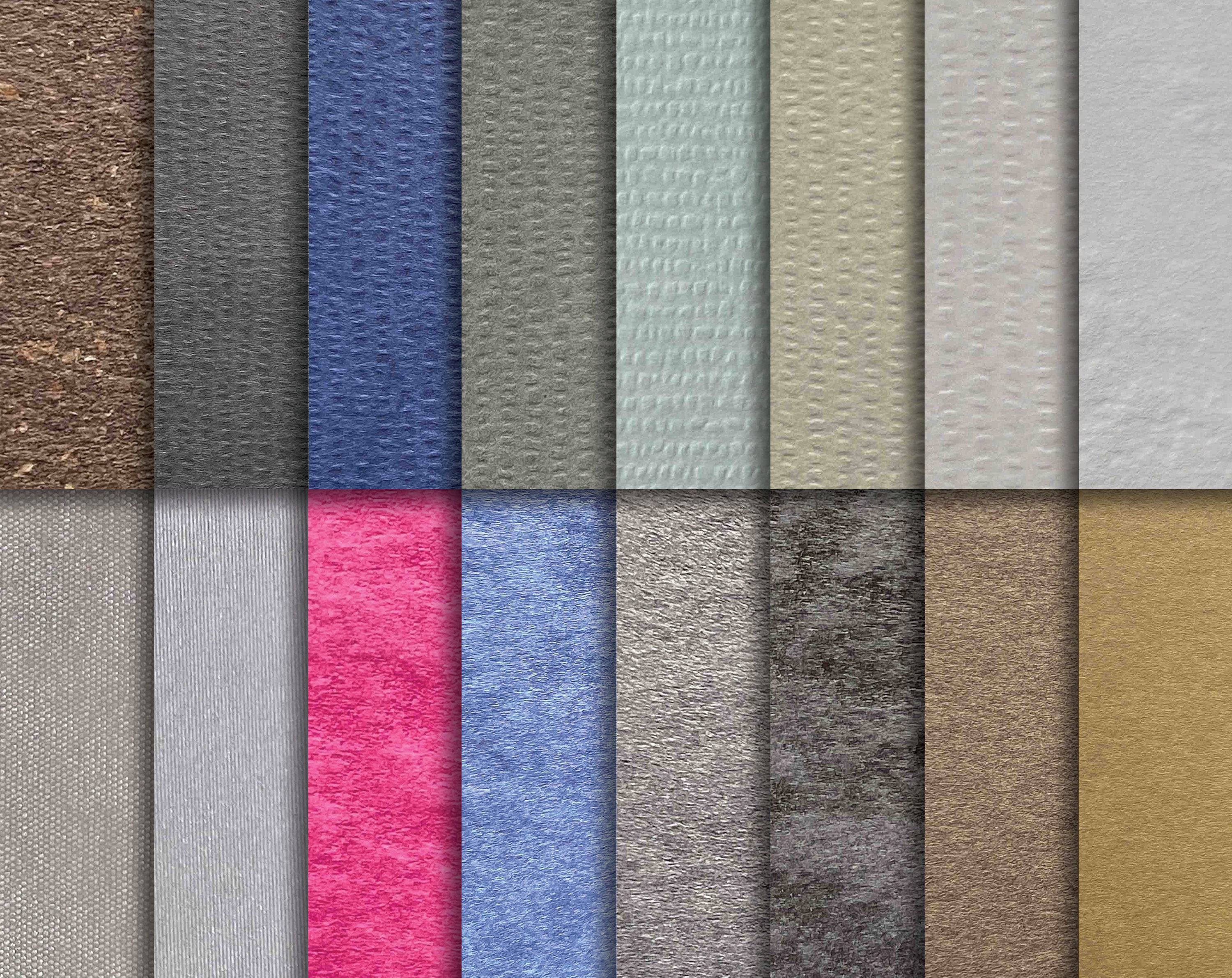 Paper & Cardboard Textures: 4K Colorful Backgrounds (digital Download ...