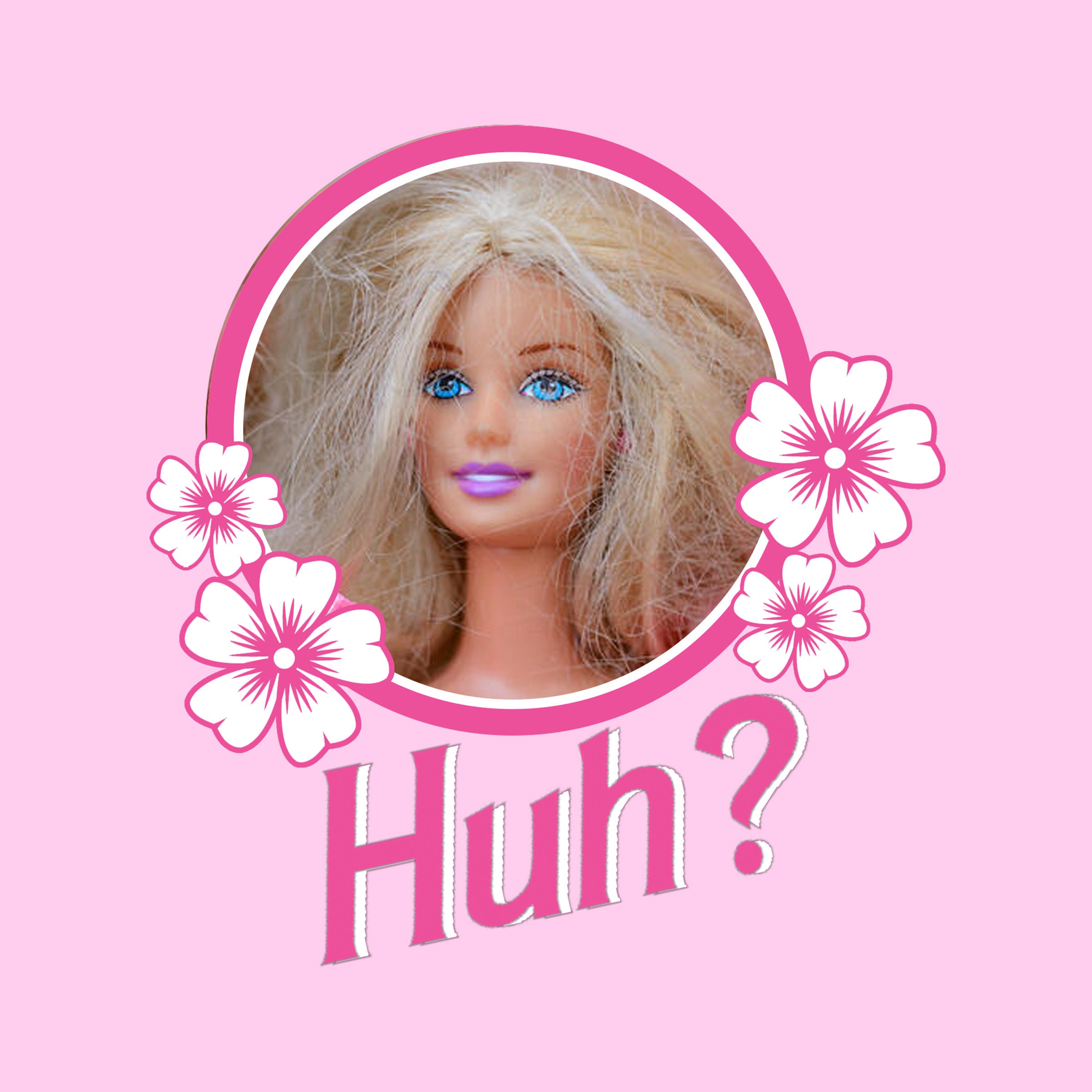 Barbie Huh? Print - Etsy