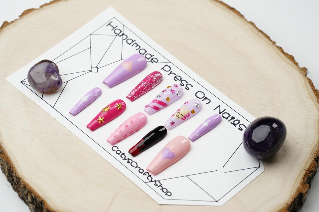 Custom Cosplay Nails - Etsy