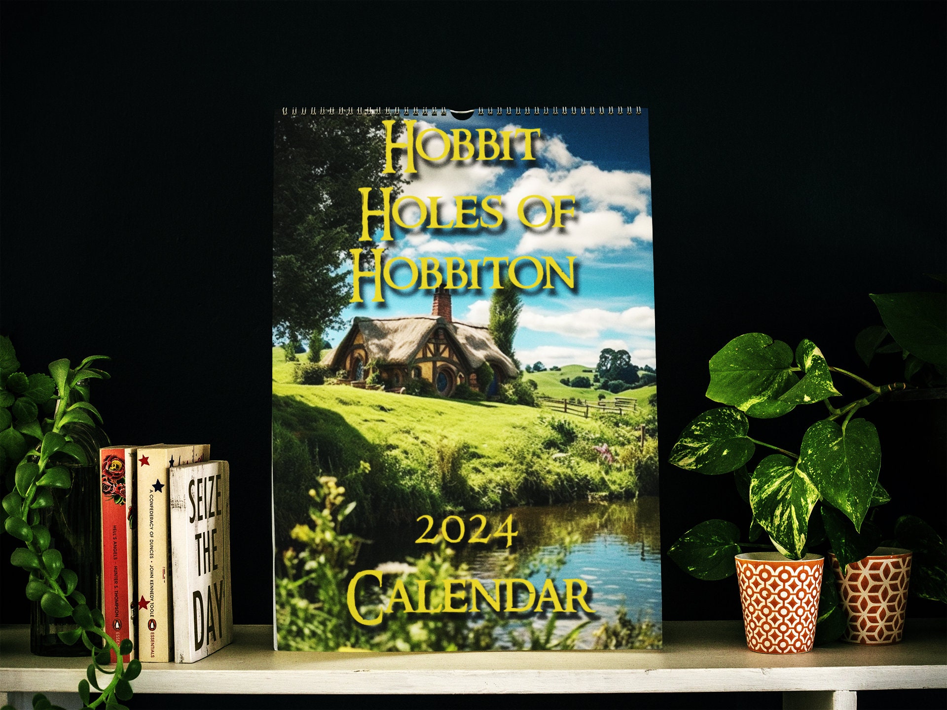 Hobbiton Magic: Immerse in 2024 With A4 Calendar of Captivating Hobbit ...