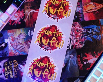 Blood Stain Sticker - Etsy