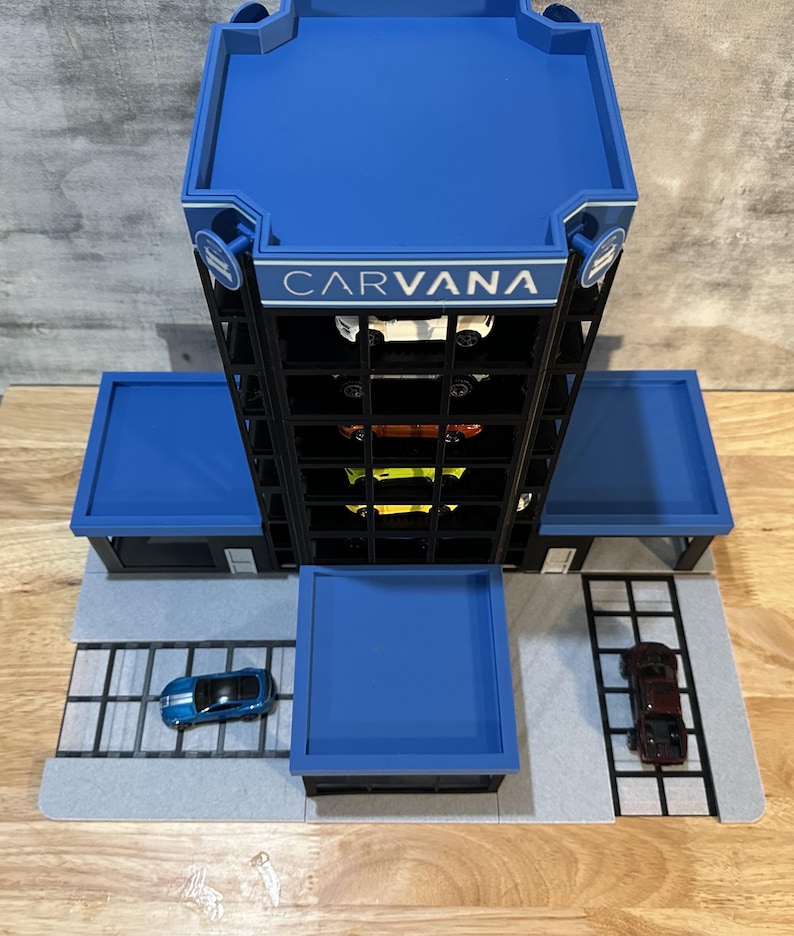 Carvana Dealer 1:64 Diorama 3D Print by 3dstylez - Etsy