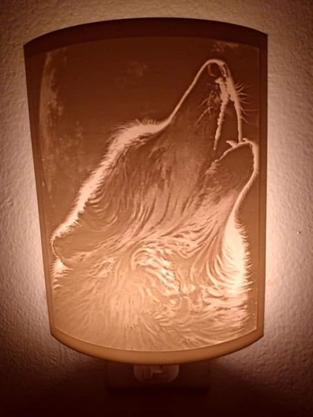 Custom Lithophane Night Light 3D Printed - Etsy