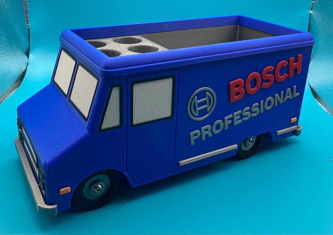Bosch Truck Desk Organizer / Tool Holder - Fanart - Etsy