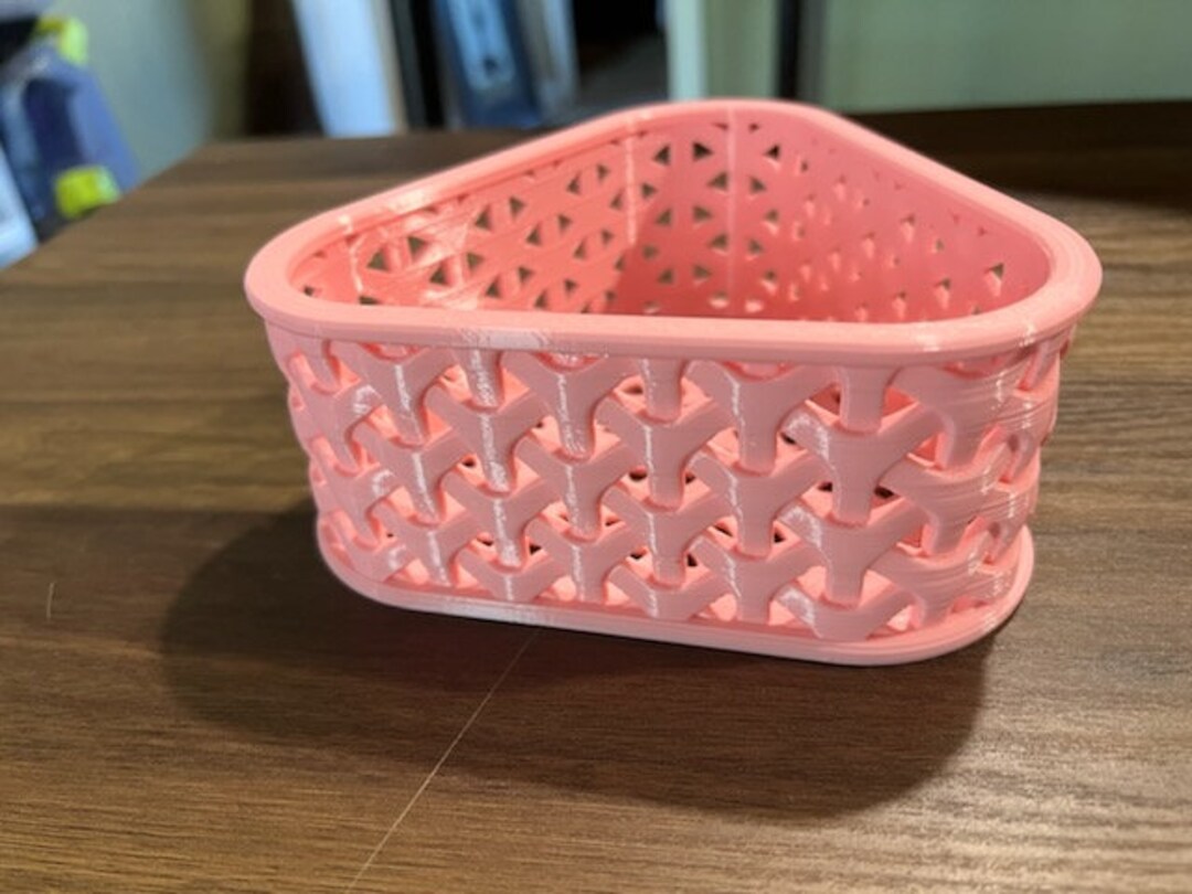 Triangle Shaped "woven" Basket. 3D Print - Etsy
