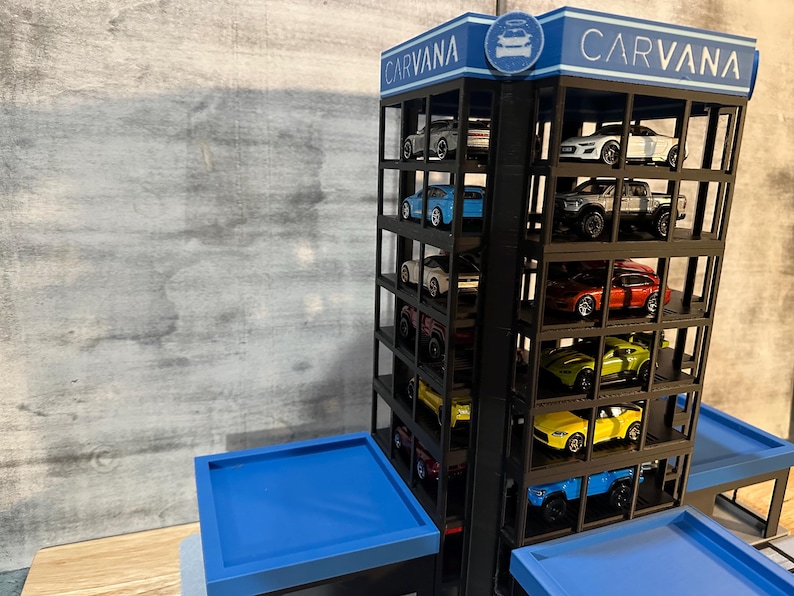 Carvana Dealer 1:64 Diorama 3D Print by 3dstylez - Etsy