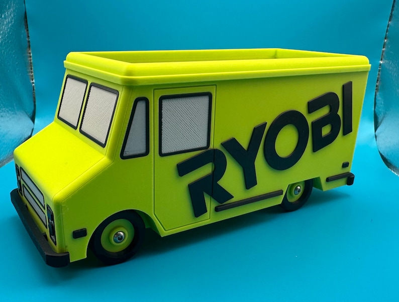 Ryobi Inspired Truck Desk Organizer / Tool Holder - Fanart - Etsy