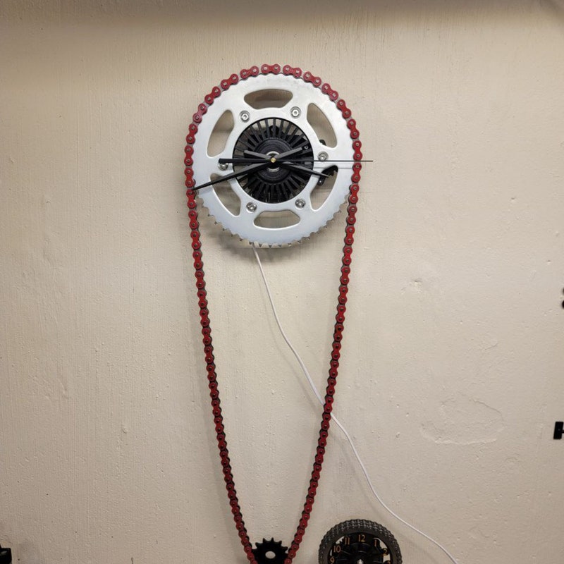 Bike Chain Clock - Etsy