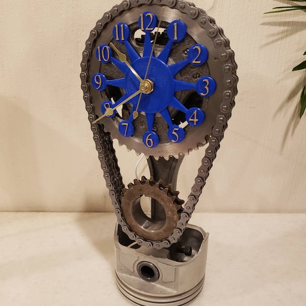 Motorized Rotating Chain Clock - Etsy