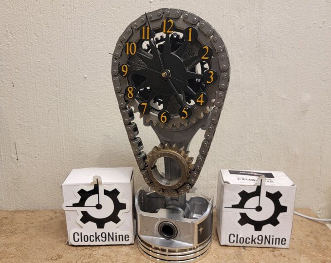 Jaguar Piston Clock - Etsy