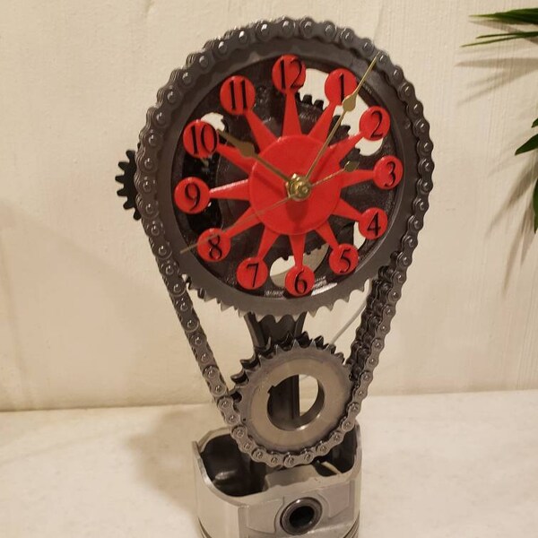 Motorized Rotating Clock - Etsy