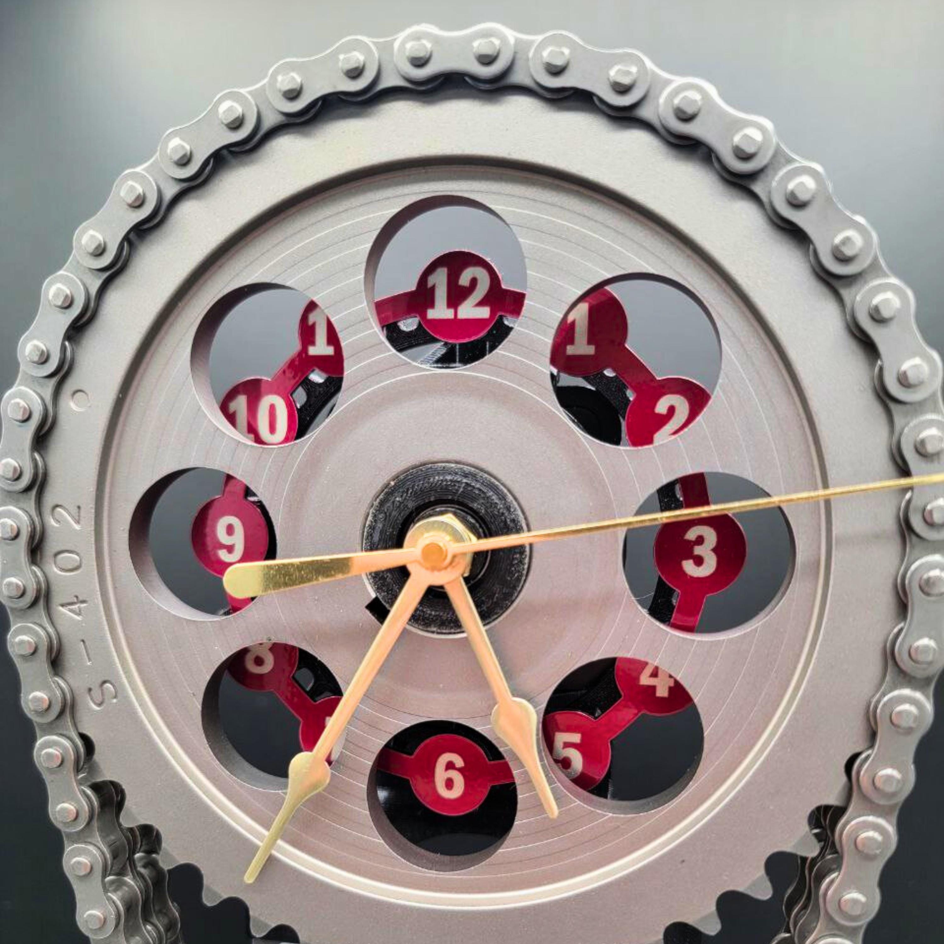 Rotating Dodge 360 Timing Chain Clock: Mopar Muscle Car Decor ...