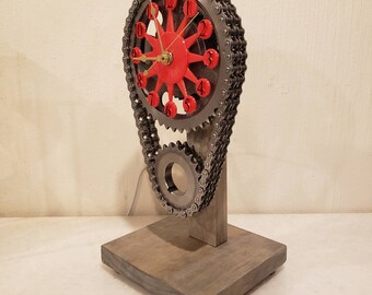 Motorized Gear Clock | Etsy