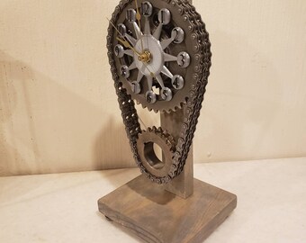 Motorized Gear Clock | Etsy