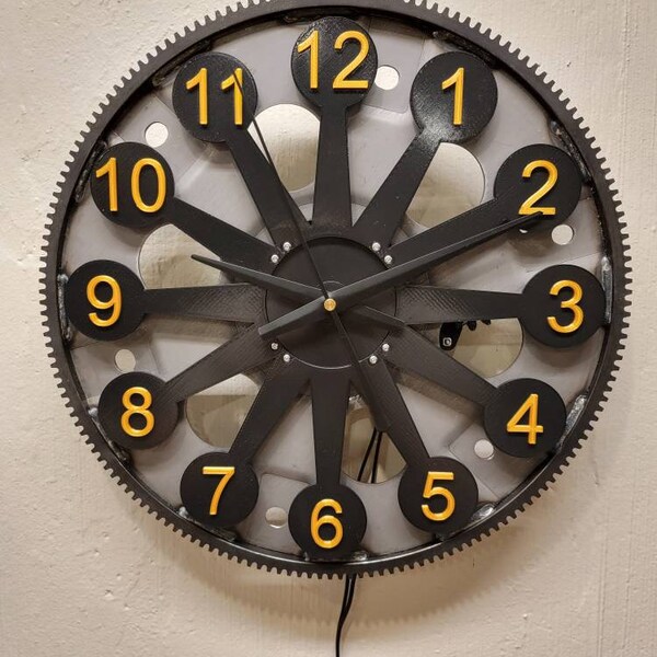 Timing Gear Clock - Etsy