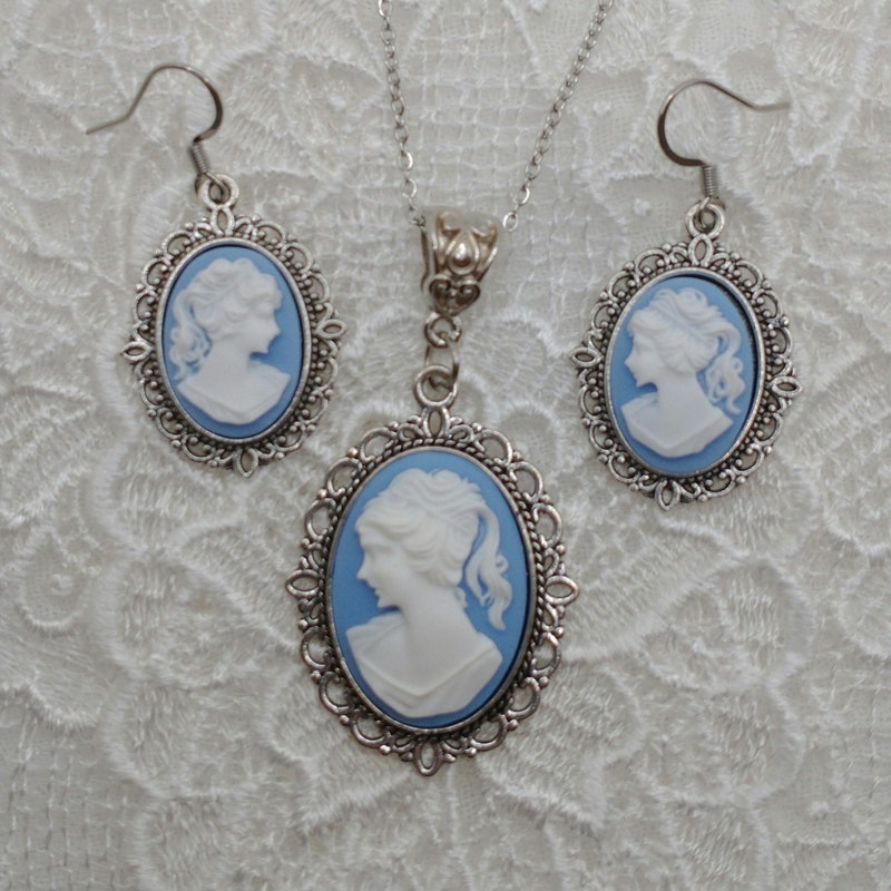 Cameo Jewelry - Etsy