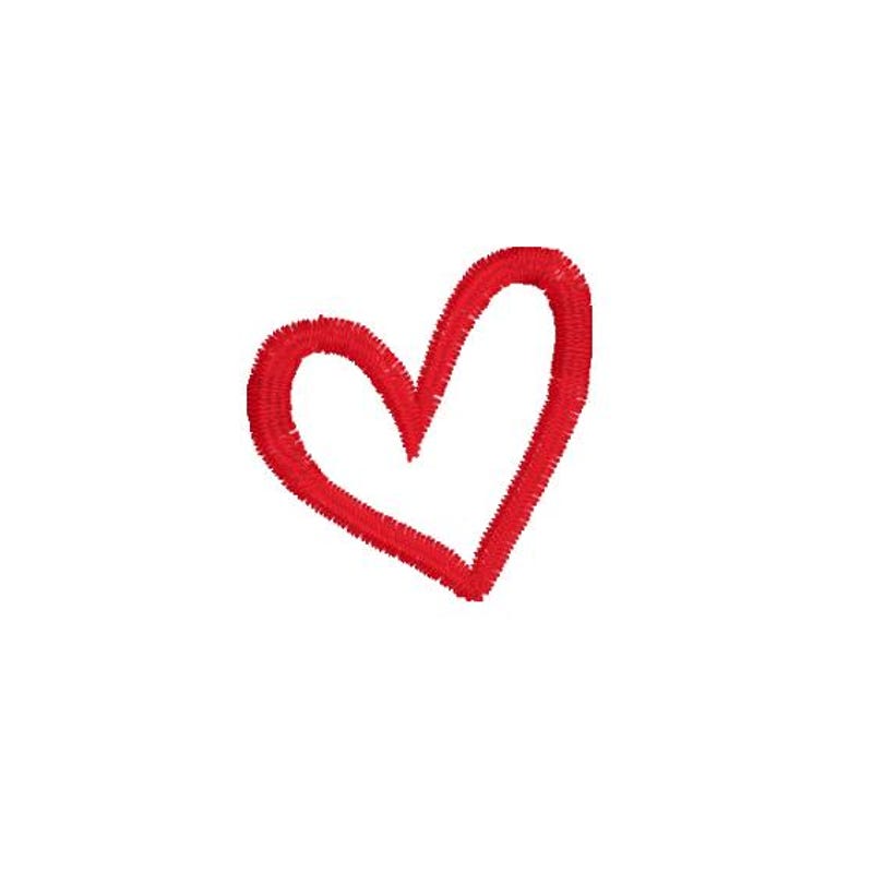 Heart Embroidery - Etsy