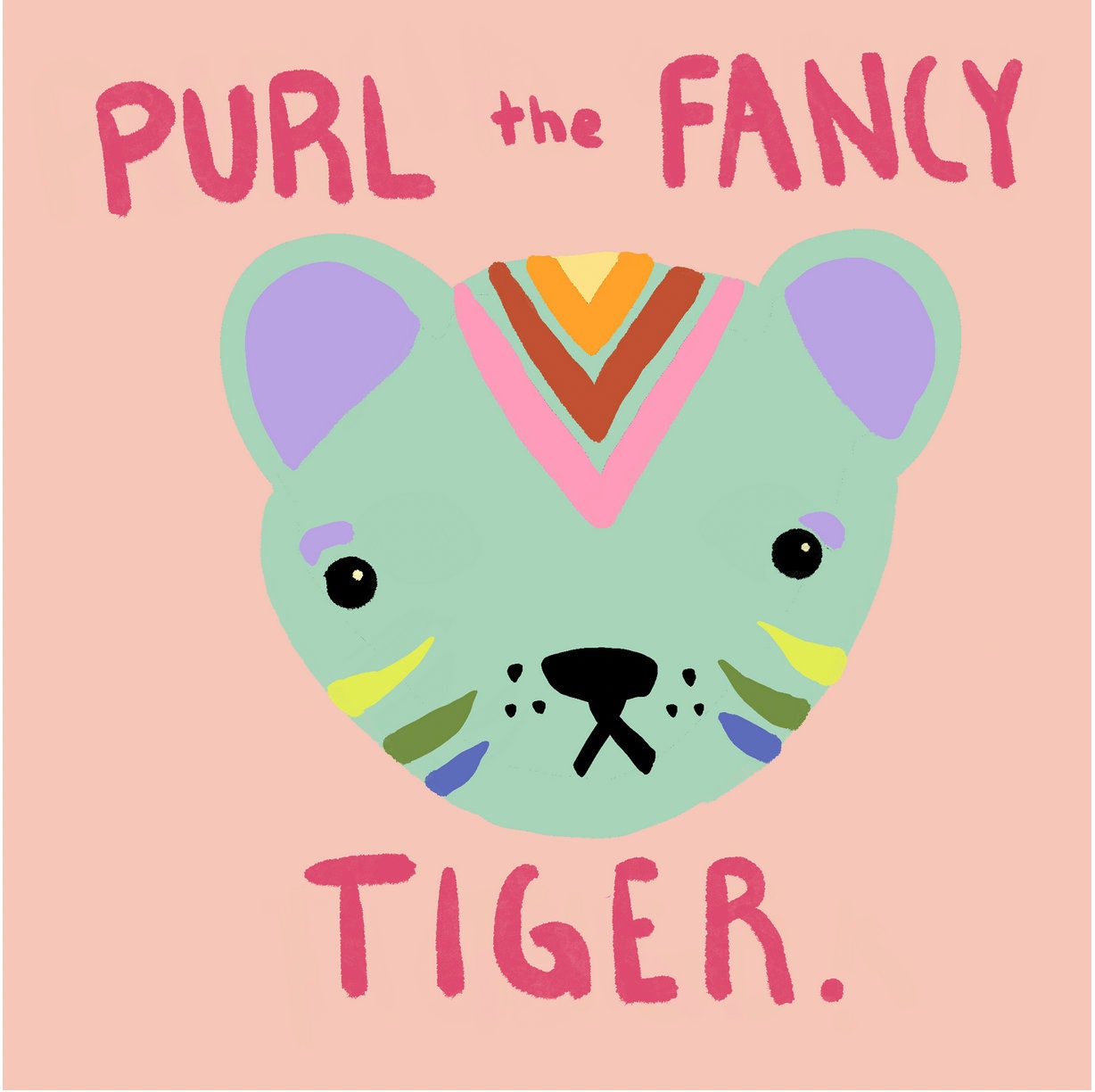 Purl the Fancy Tiger - Etsy