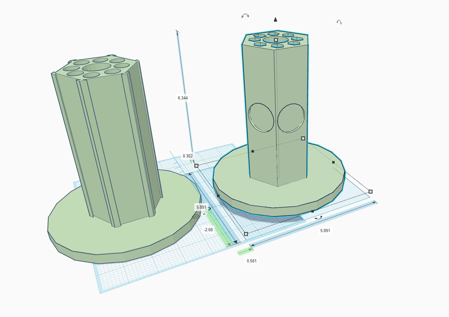 Rotating Leather Tool Cady - Etsy