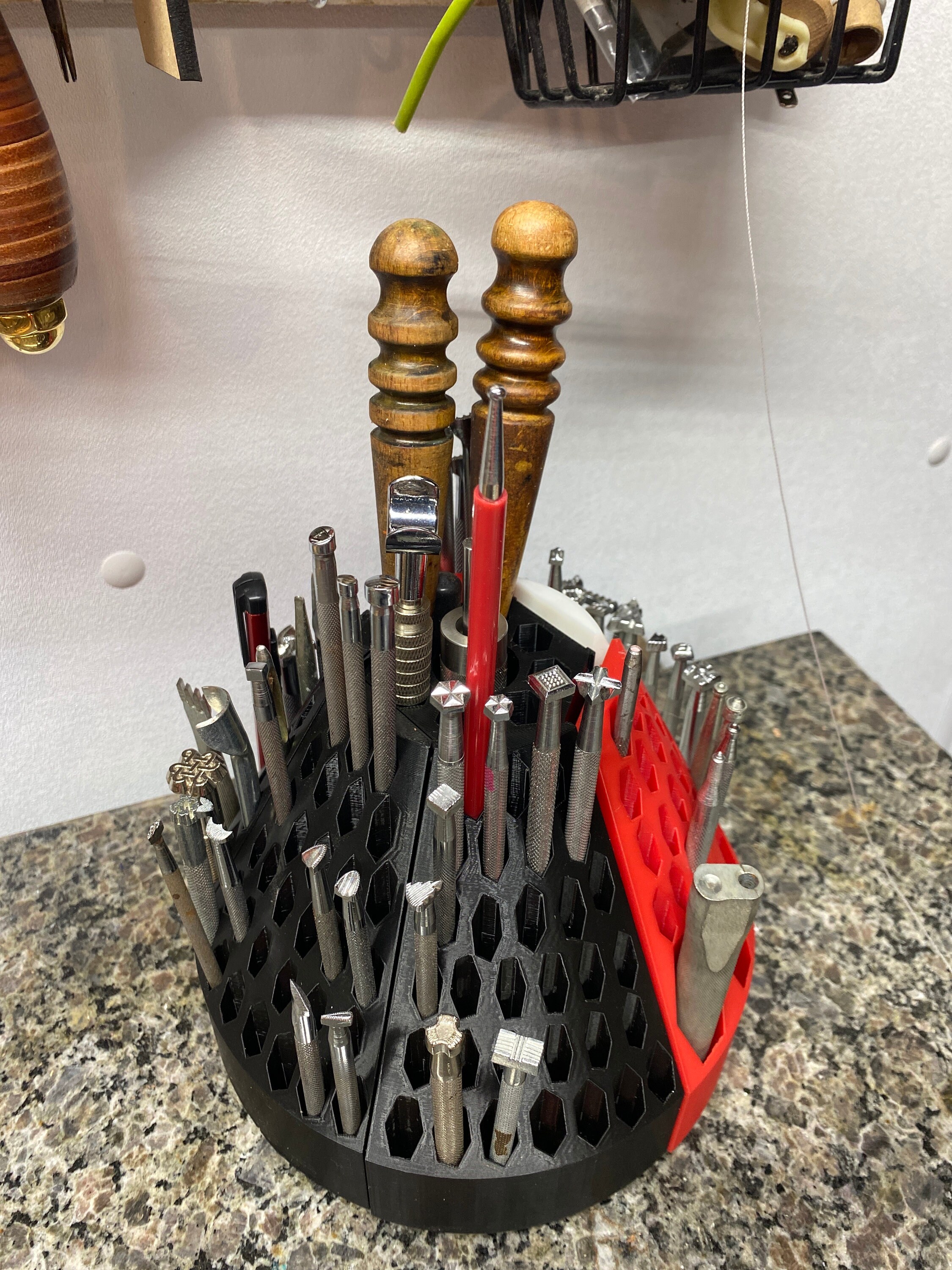 Rotating Leather Tool Cady - Etsy