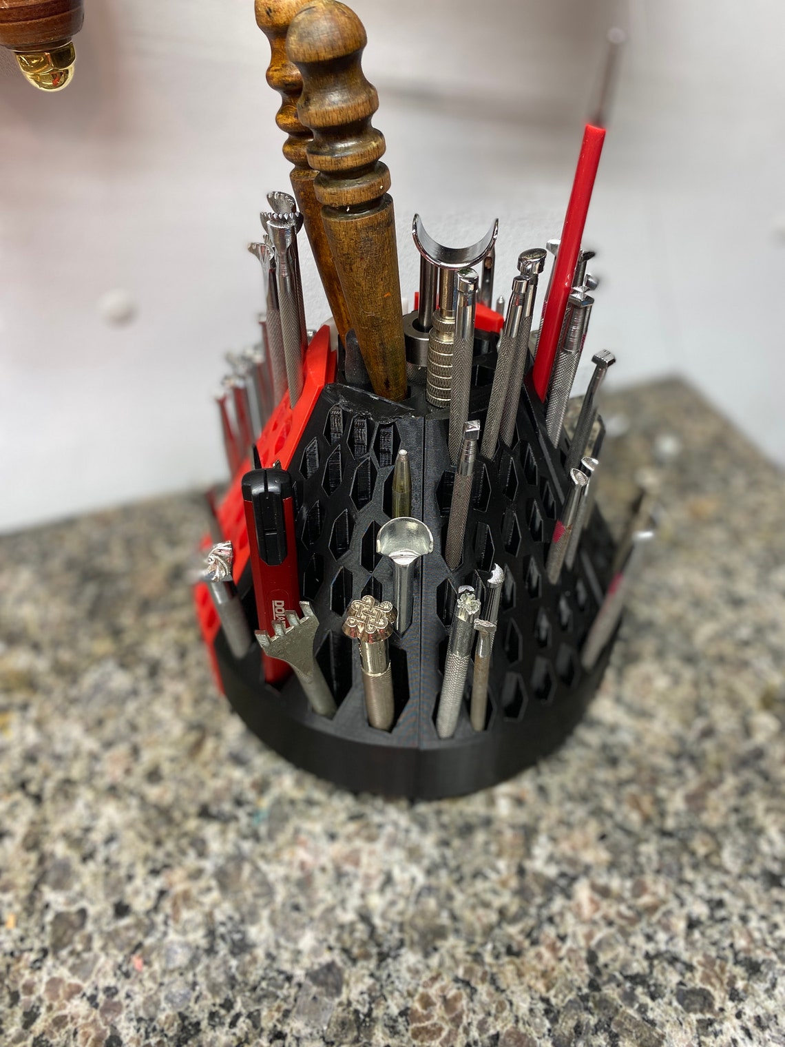 Rotating Leather Tool Cady - Etsy