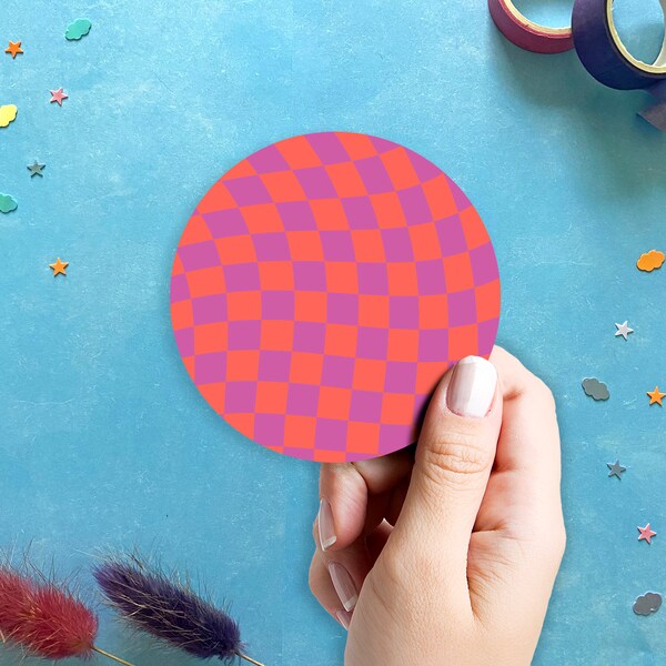 Circle Laptop Stickers - Etsy