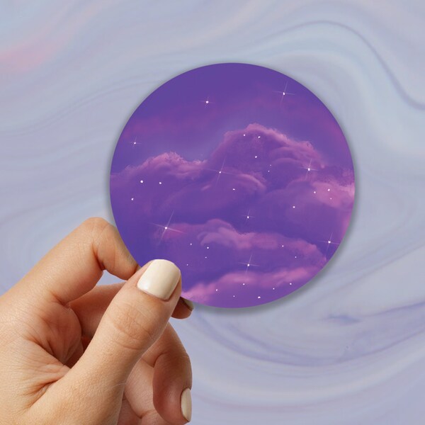 Purple Sky - Etsy