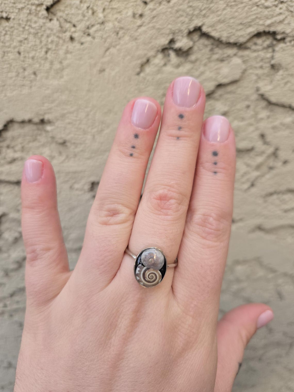 Spiral Seashell Ring - Etsy