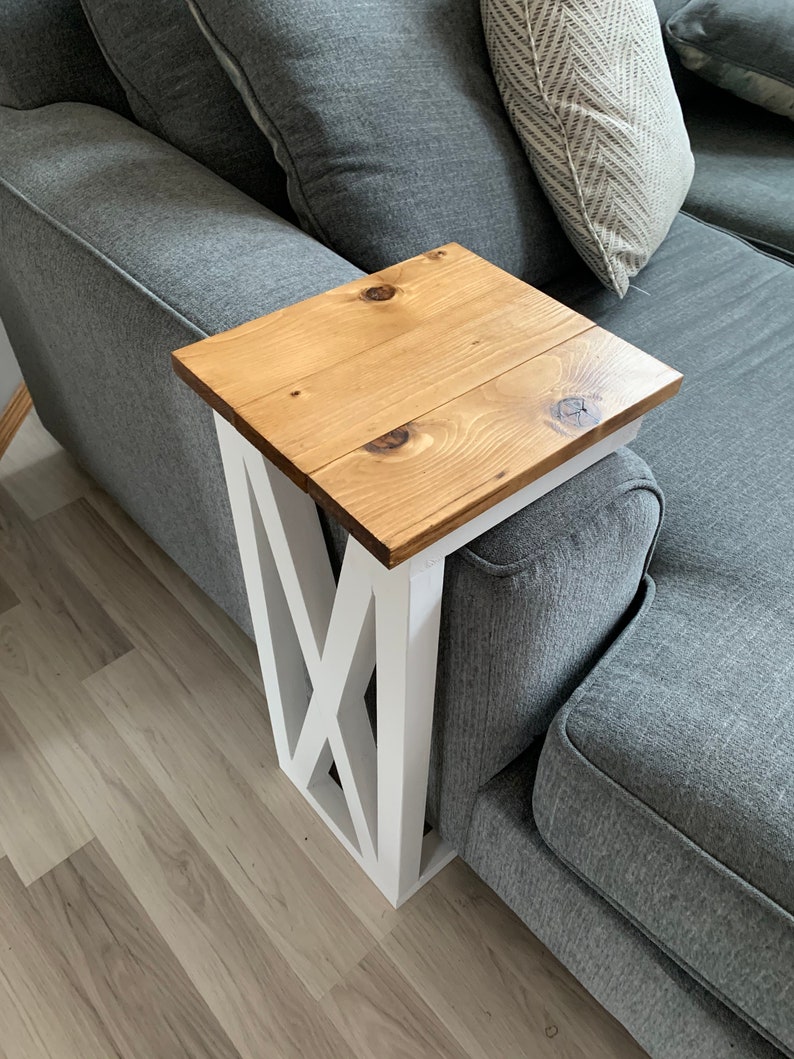Sofa Couch Arm Table Farmhouse Living Room Furniture - Etsy