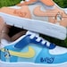 CUSTOM Kids Bluey Vans Slip on Sneakers - Etsy