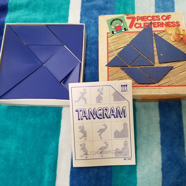 Tangram Puzzle - Etsy