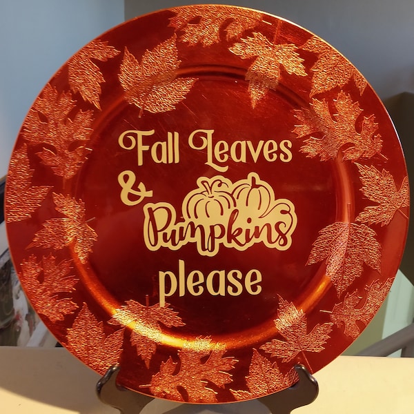 Fall Plates - Etsy