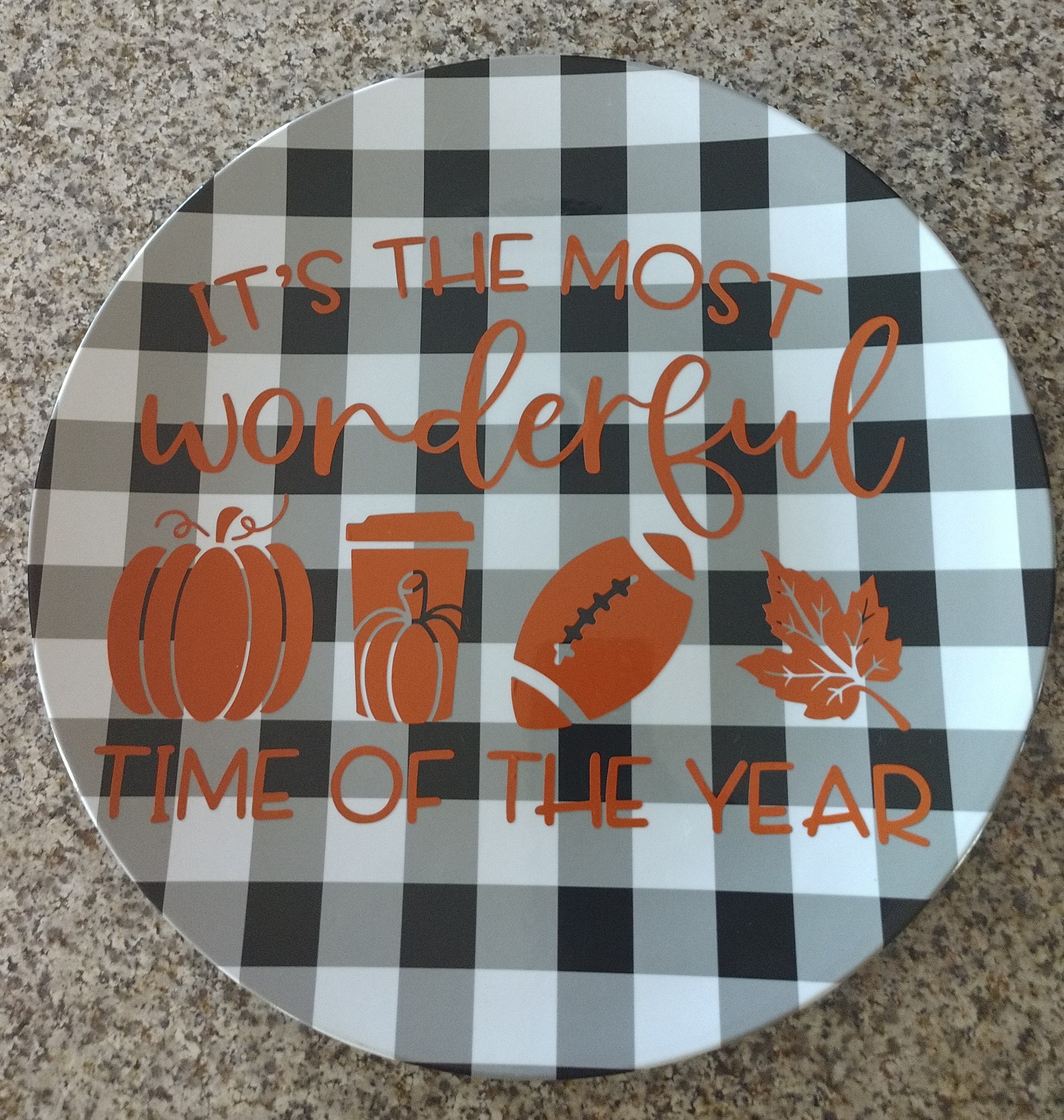 It's the Most Wonderful Season of All Fall Plate, Decorative Plates ...