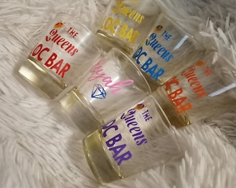 Personalized Birthday Shot Glasses, Birthday Shot Glasses, Birthday ...