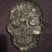Uranium Glass Skull (crystal Green) - Etsy