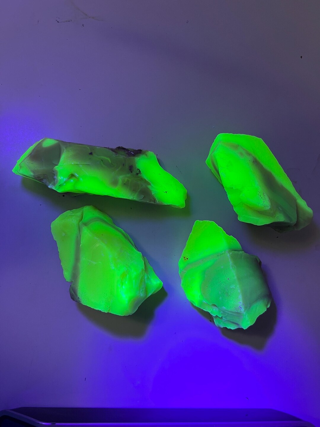 Burmese Uranium Slag Glass Chunk 4 - Etsy