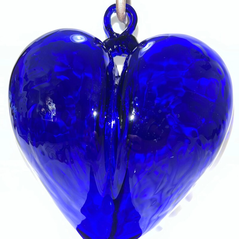 Glass Heart - Etsy