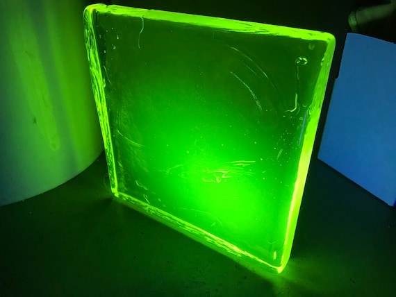 Uranium Cast Glass Slab Yellow - Etsy