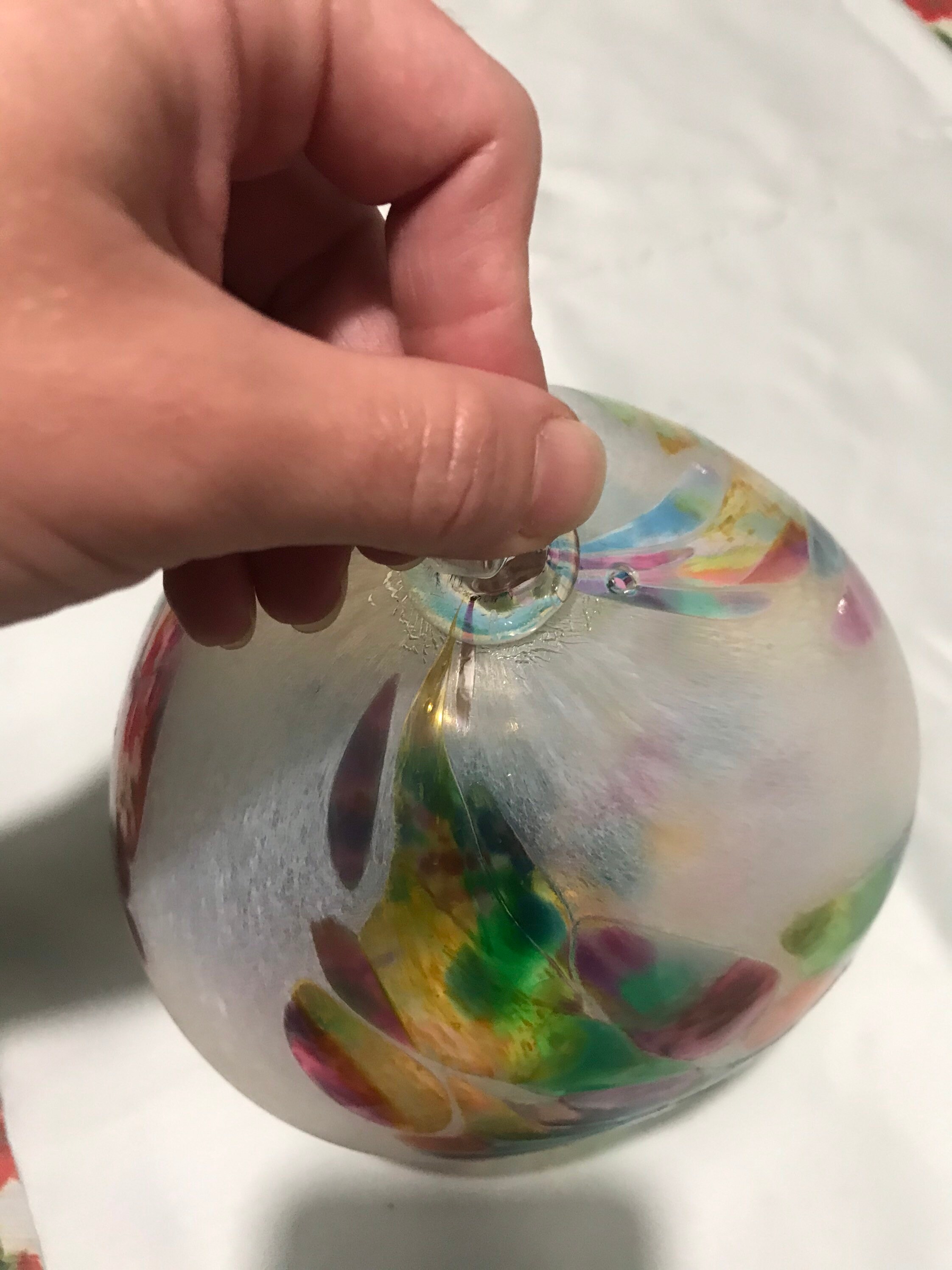 Glass Witches Ball - Etsy