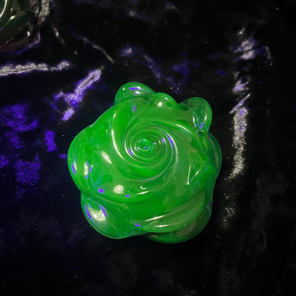 Mini Uranium Glass Figurines - Etsy