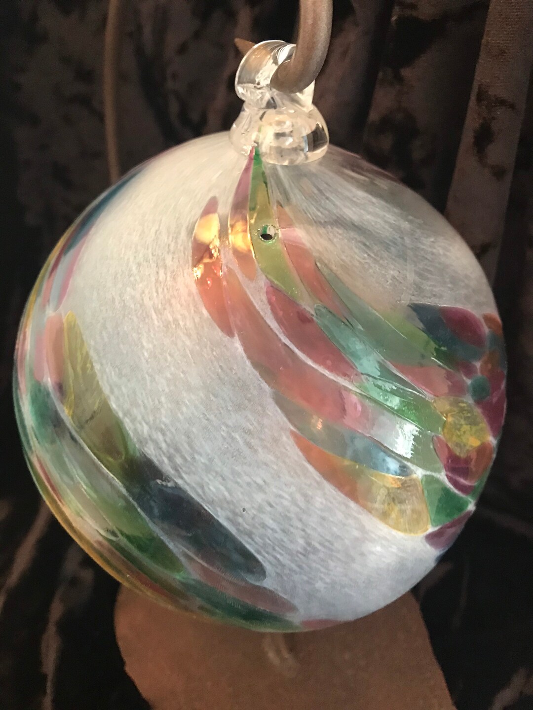 Glass Witches Ball - Etsy