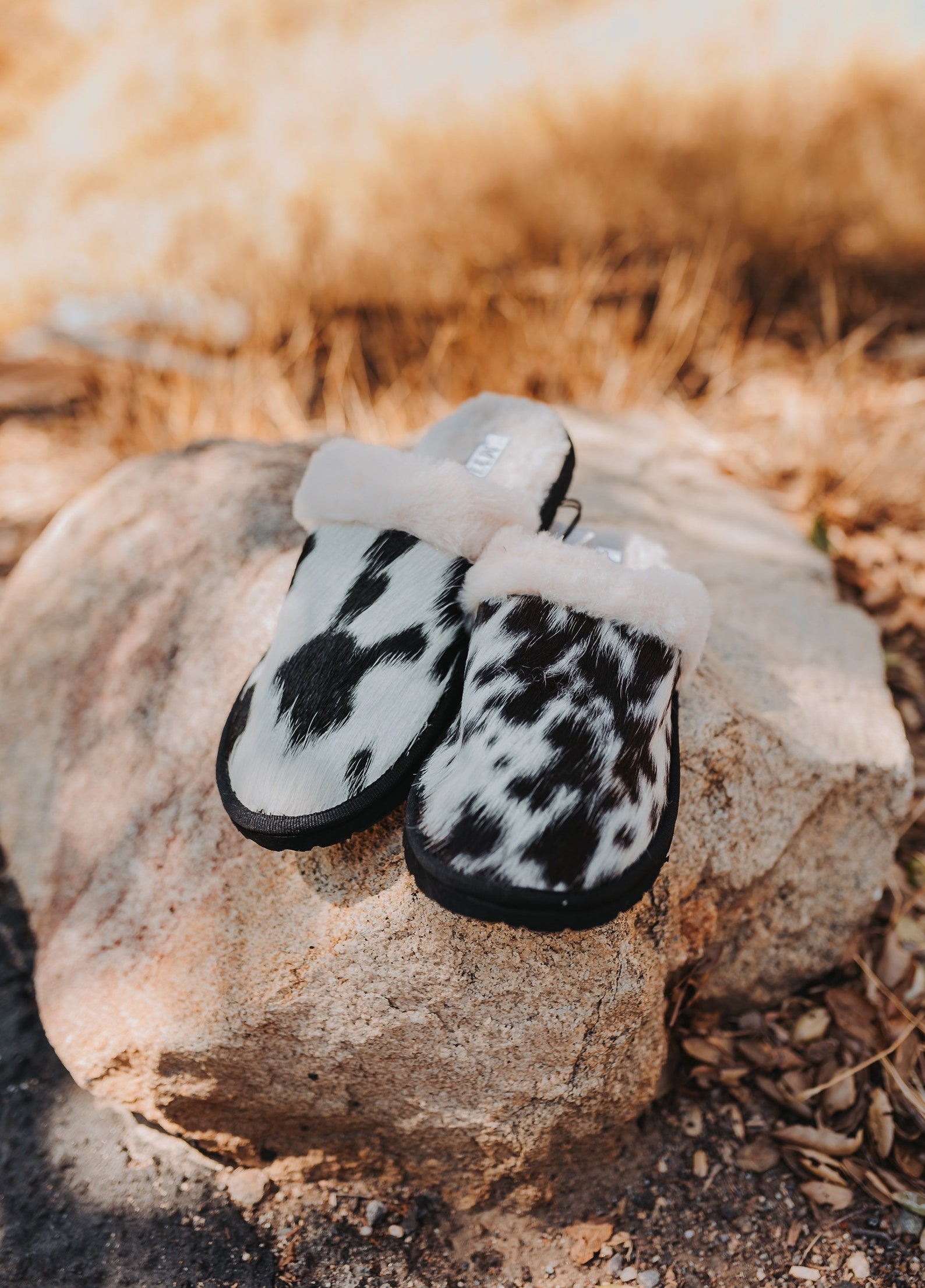 Genuine Cowhide Western Slippers House Shoes - Etsy