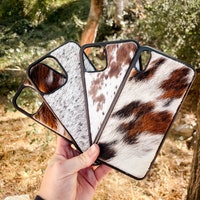 Highland Cow iPhone Case, Floral Cow Tough Phone Cases, Cow Lover Gift ...