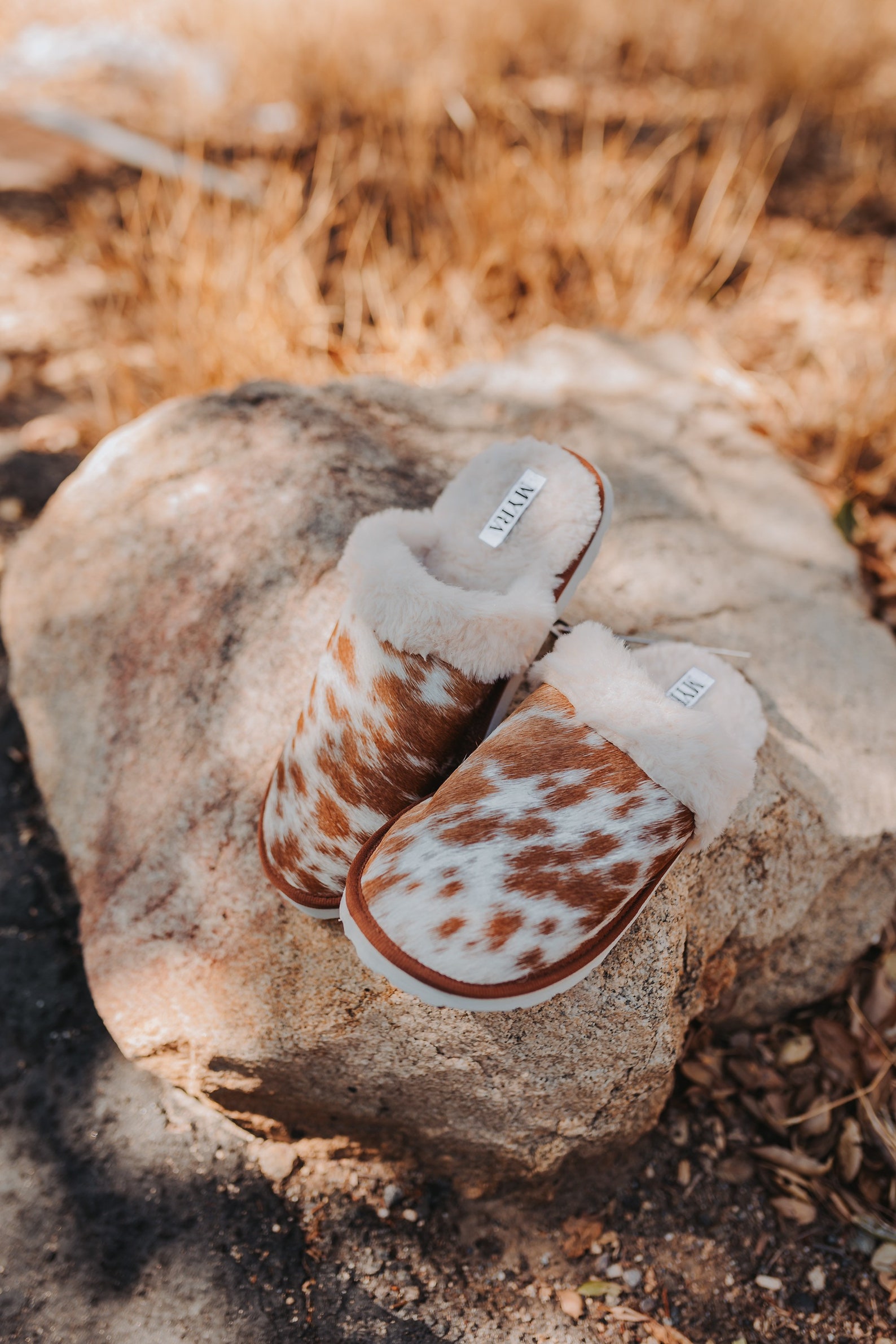 Genuine Cowhide Western Slippers House Shoes - Etsy