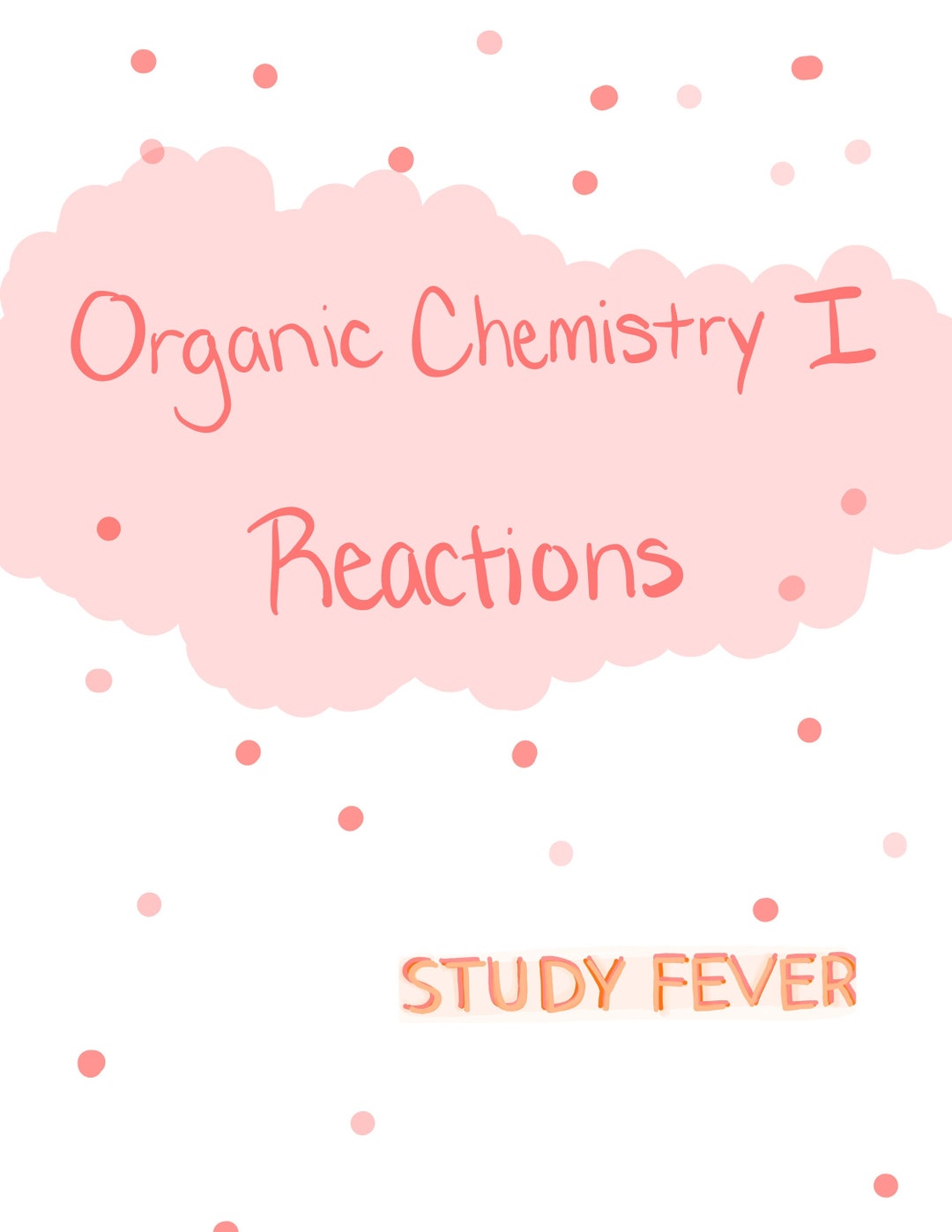 Orgo Study Sheet - Reactions of Alkenes and Alkynes - Etsy