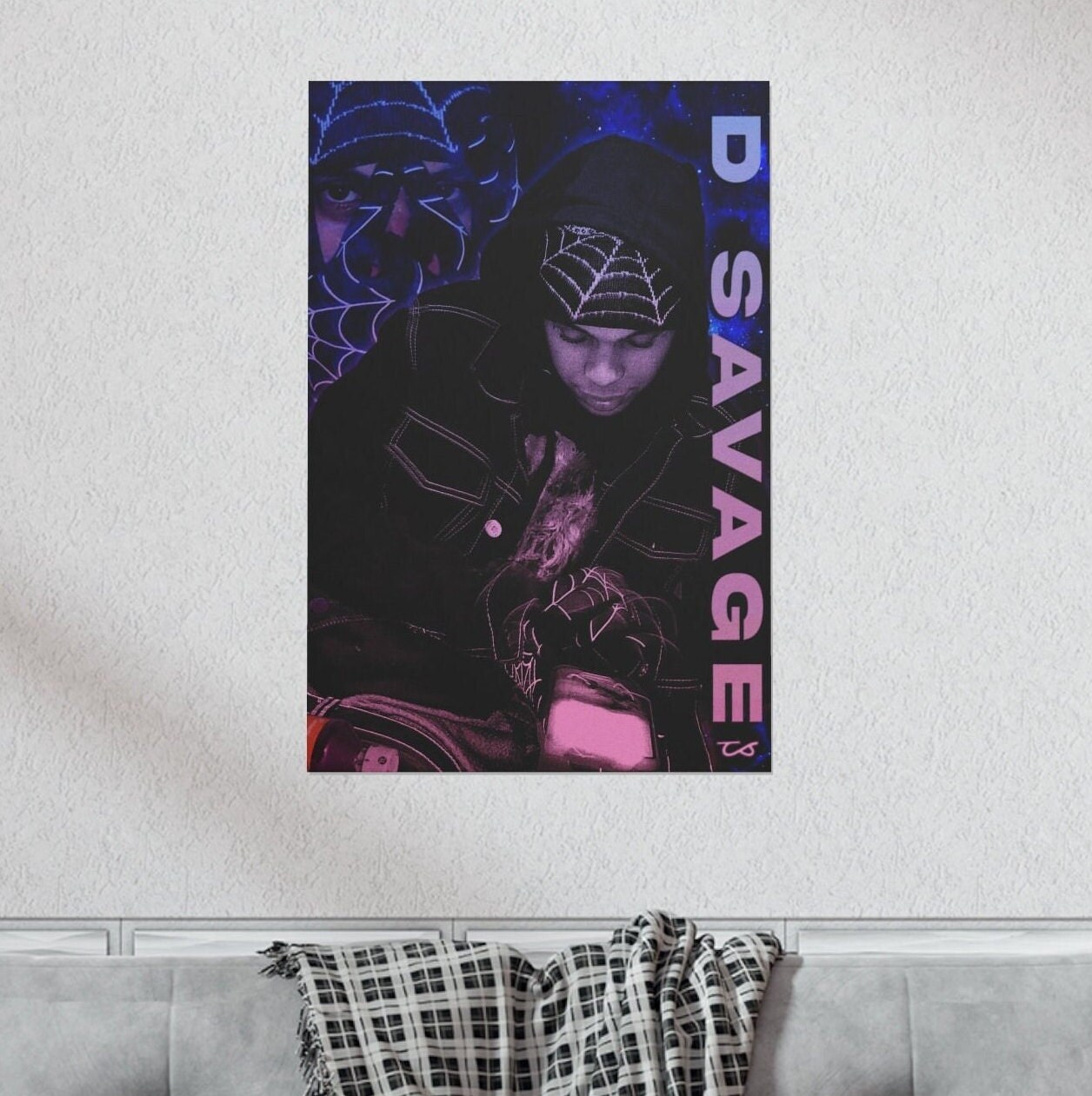 D SAVAGE 3900 Poster | Matte Poster, Rap Artist, Cover Art, Wall Art ...
