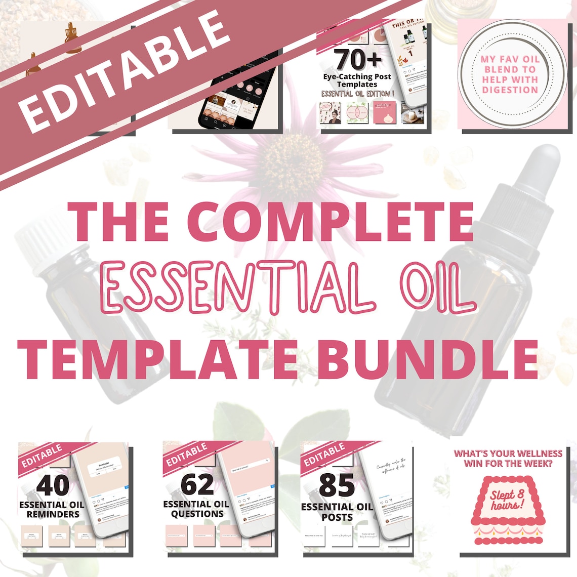 The Complete Essential Oil Template Bundle | Essential Oil Template ...